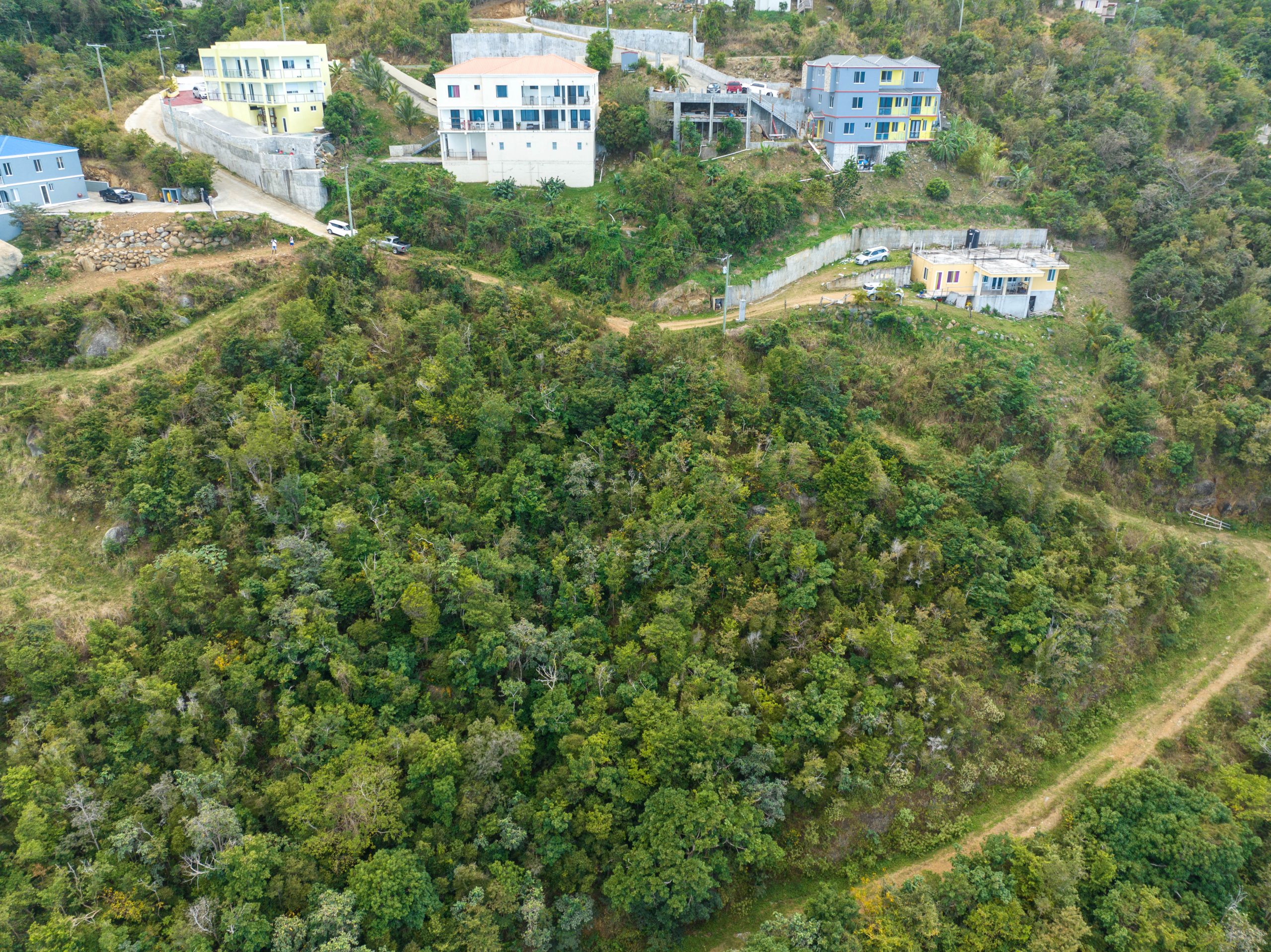 1Ac Hillside Land Lot Parcel 232 Lormer Bay Emerald Properties BVI